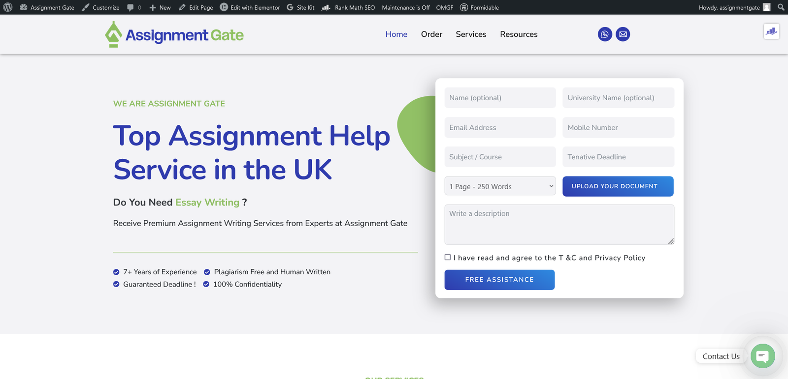 Portfolio - Mohaymenul Islam - Web Developer & WordPress Expert